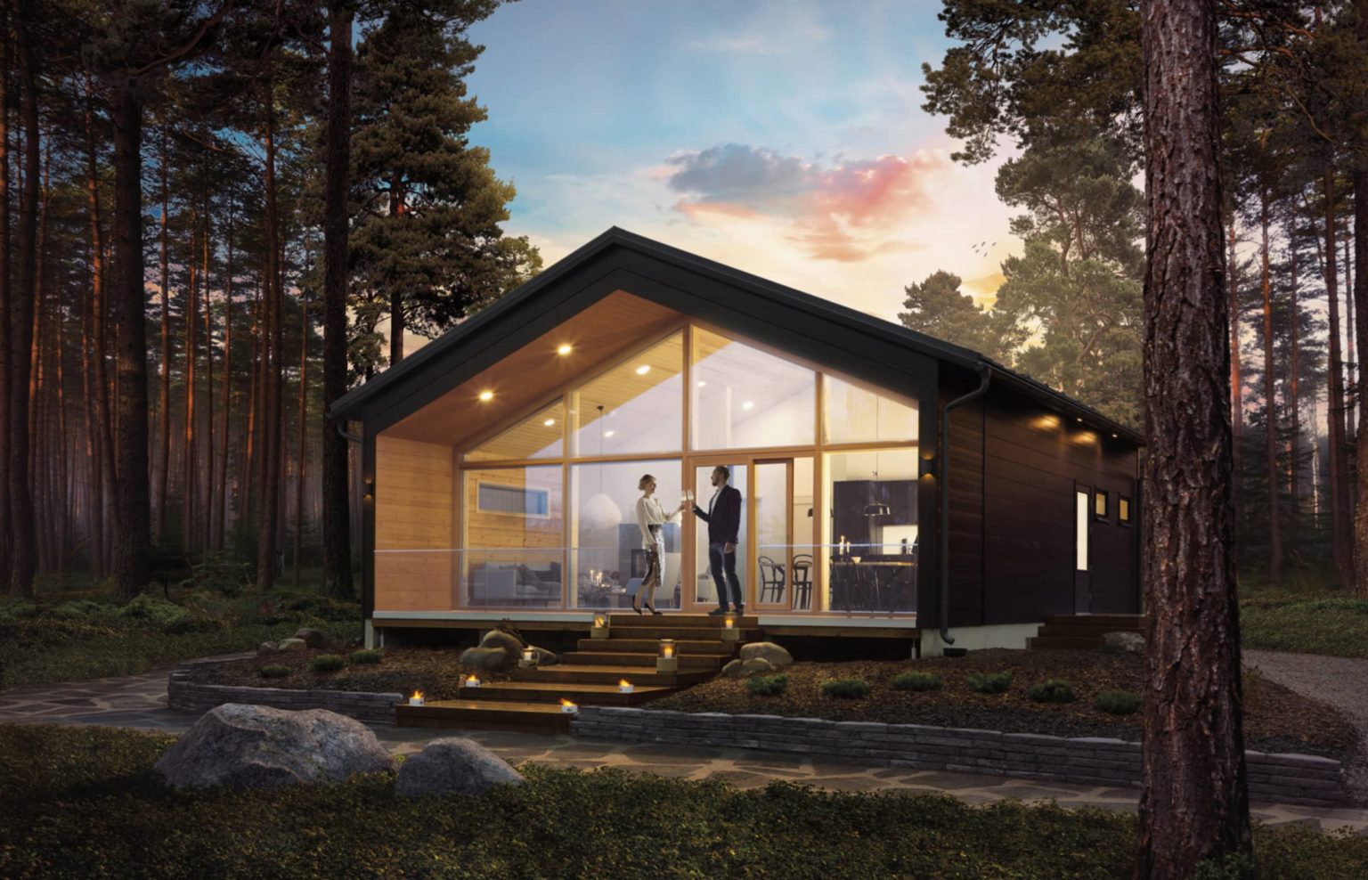 7 modern scandinavian prefab houses - Lumo Houses