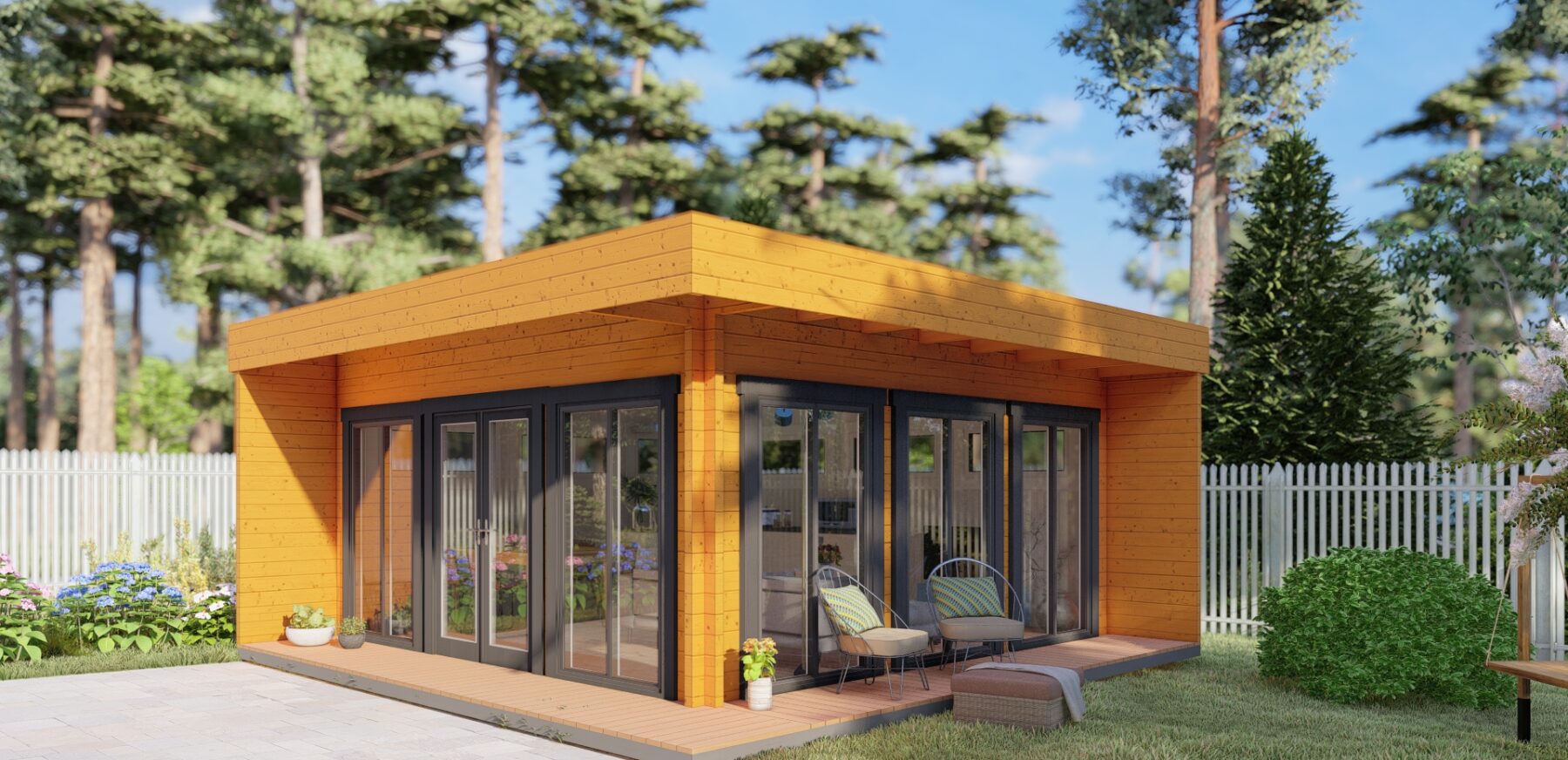 Inspiring backyard office studio you can buy now in Europe - Lumo Houses